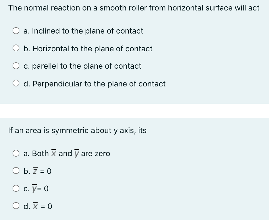 Solved The normal reaction on a smooth roller from | Chegg.com