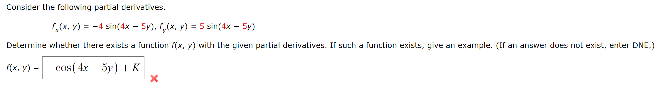 Solved Consider the following partial | Chegg.com