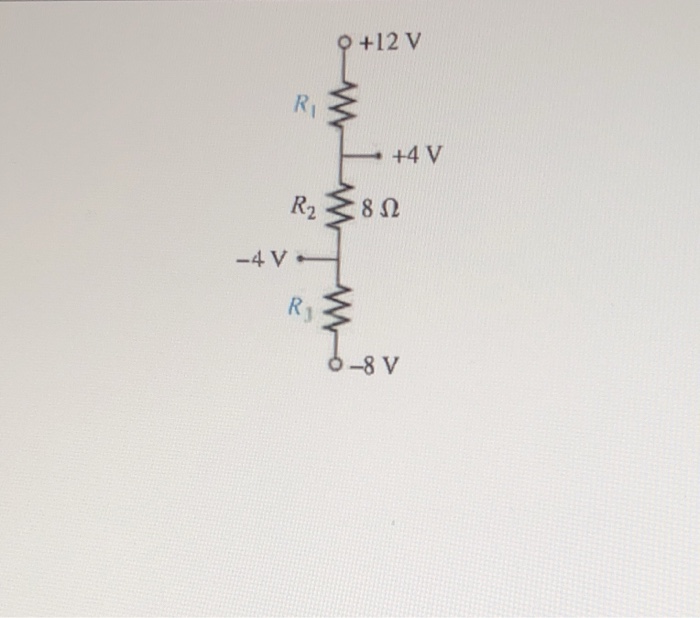 Solved Can you find voltage drop across resistor R1,R2,R3 | Chegg.com
