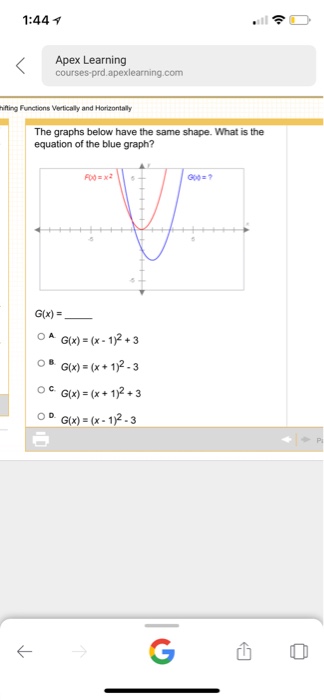 Solved 1:44 Apex Learning courses-prd.apexlearning.com | Chegg.com