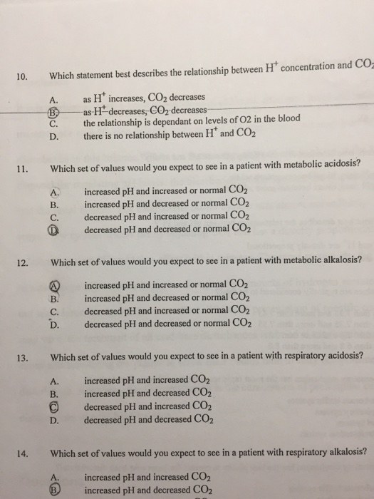 Solved 10. Which statement best describes the relationship | Chegg.com