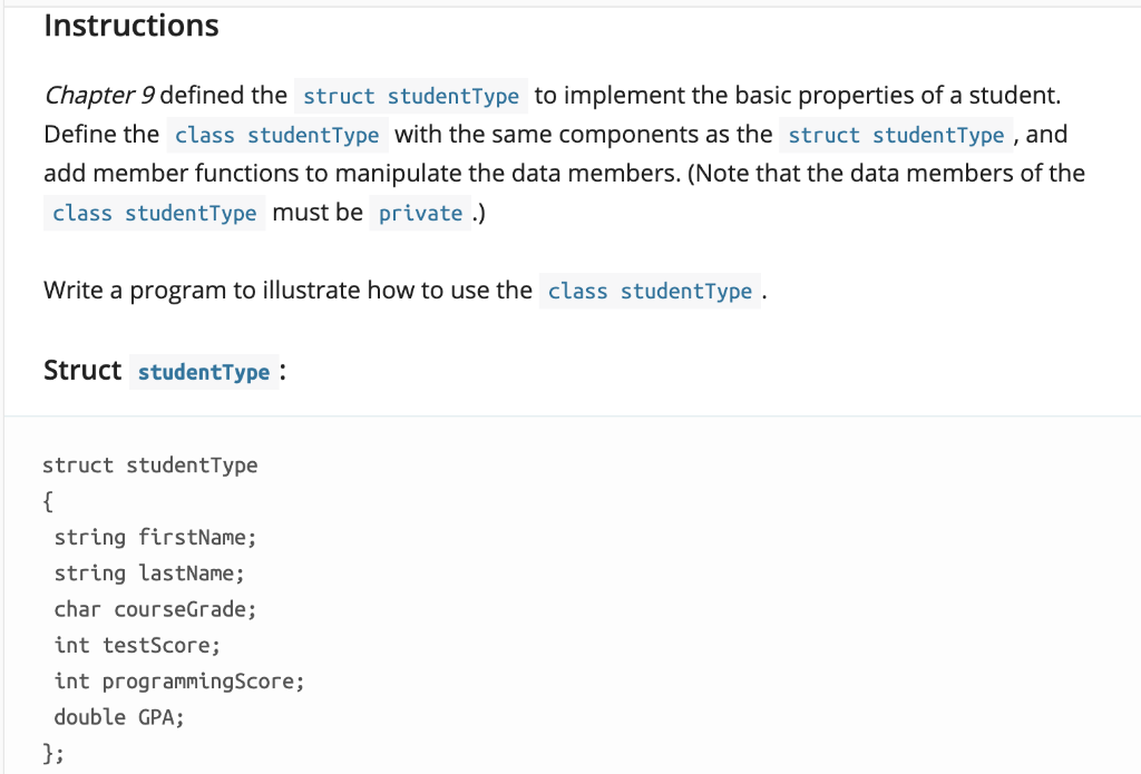 Solved The program should have 3 files named | Chegg.com