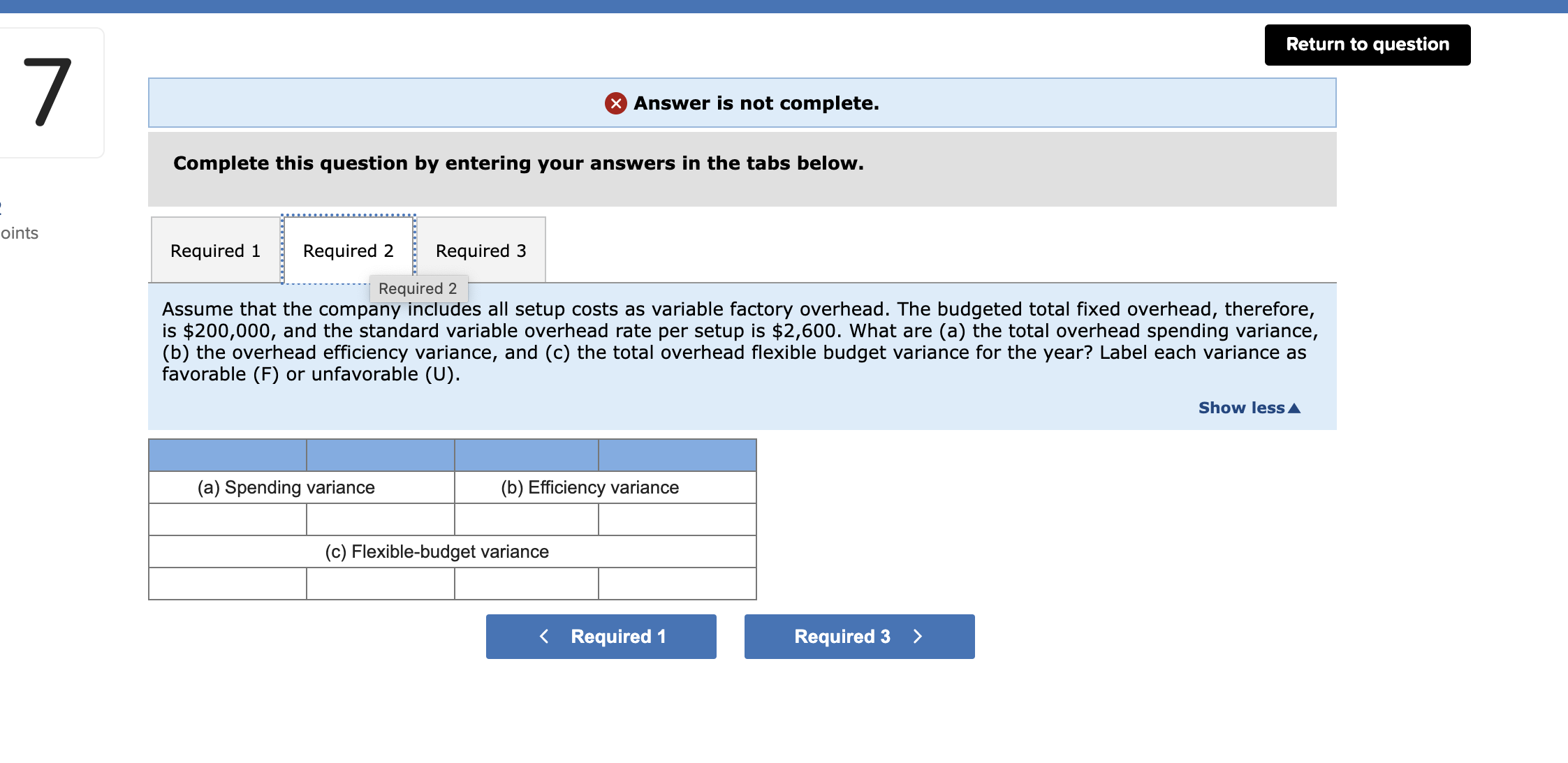 Solved Alden Company uses a three-variance analysis for | Chegg.com