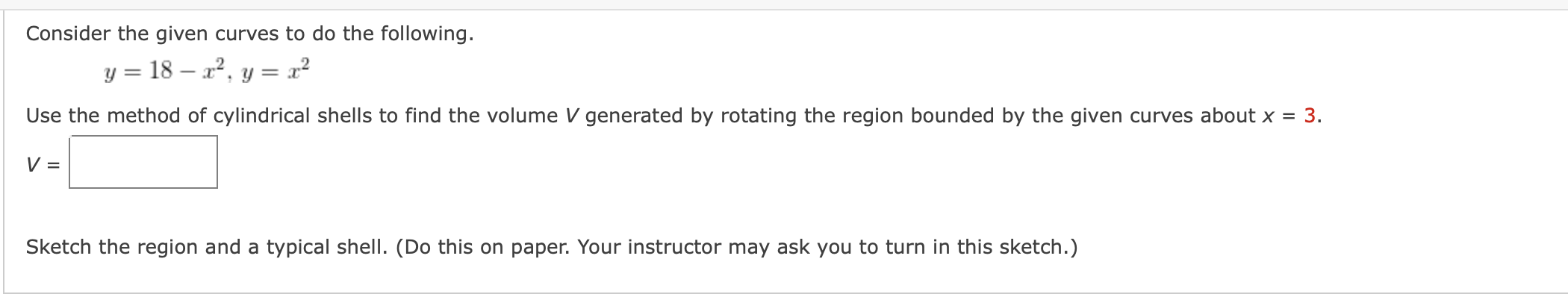 Solved Consider the given curves to do the following. | Chegg.com