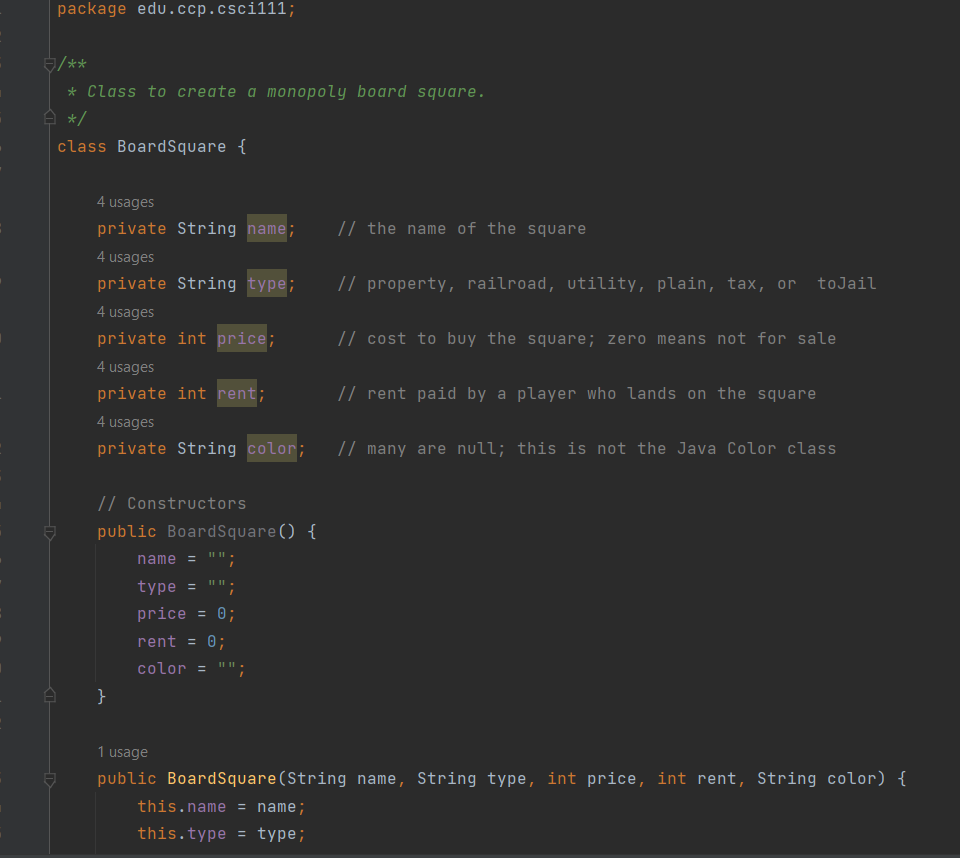 Java Please Help I am trying to create two players | Chegg.com