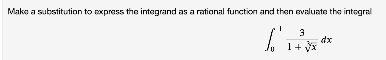 Solved Evaluate the integral. [ x3 -3 - dx (x+ 5)(x+4) | Chegg.com