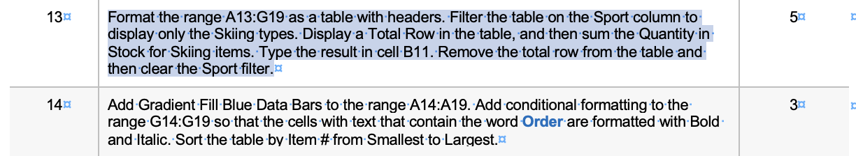 Solved \begin{tabular}{l|rr} \hline Total Items in Stock & & | Chegg.com