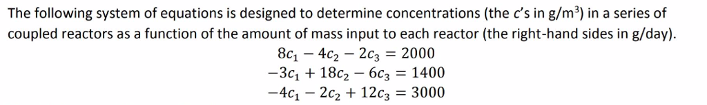 Solved Determine the Frobenius and row-sum norms. Scale the | Chegg.com