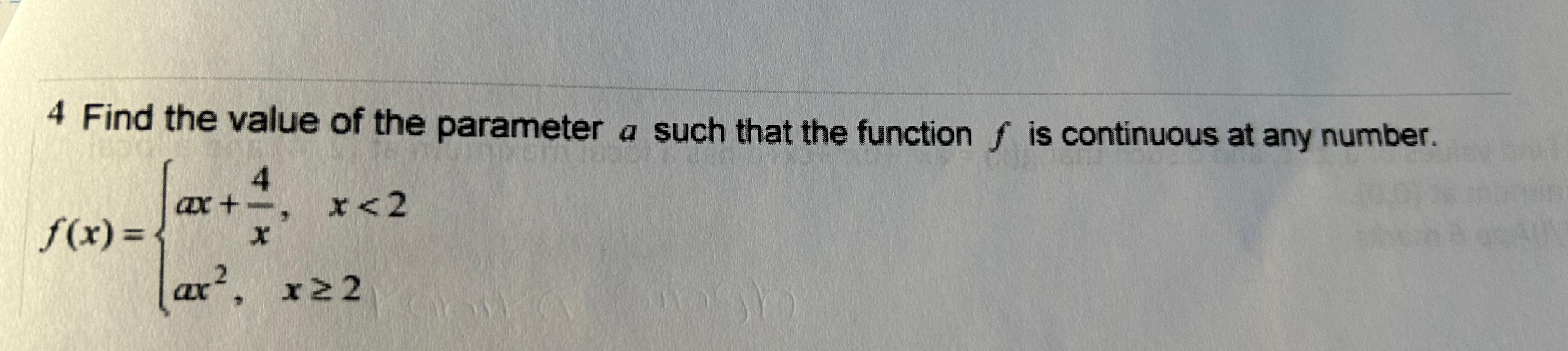 Solved Q1: Consider the piecewise defined function. Analyze | Chegg.com