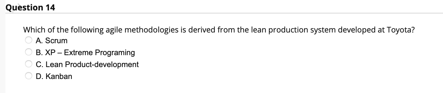 Solved Agile approaches as a development approach can be | Chegg.com