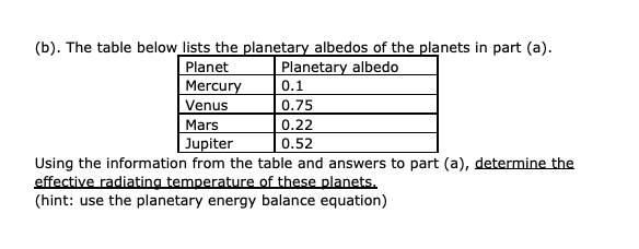 Solved (3). [16 points] Application of the planetary energy | Chegg.com