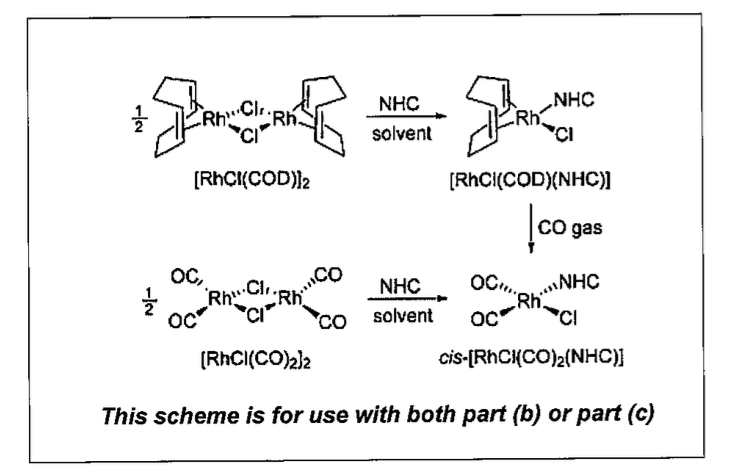 Solved (b) The scheme on the previous page shows the | Chegg.com