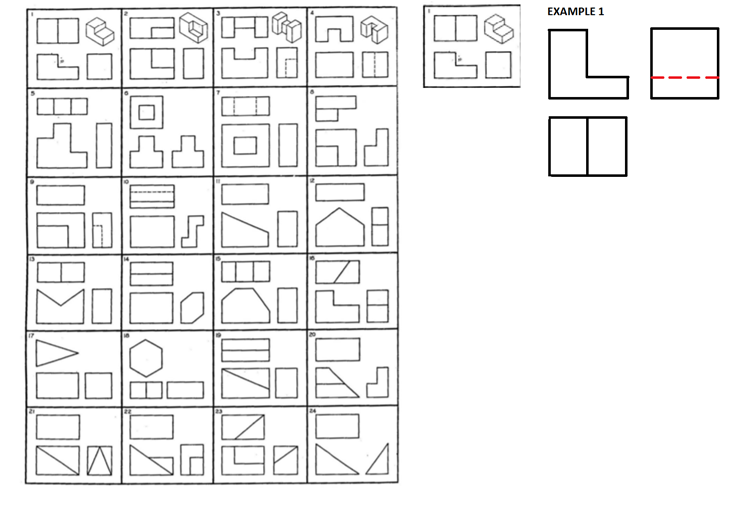 Solved 2. Draw multiviews below (here they are top, front | Chegg.com