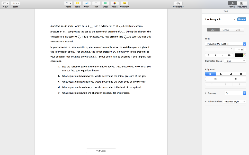 Solved 125% ST T Text View Zoom Insert Table Chart Shape | Chegg.com