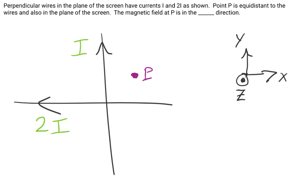 Solved Perpendicular wires in the plane of the screen have | Chegg.com