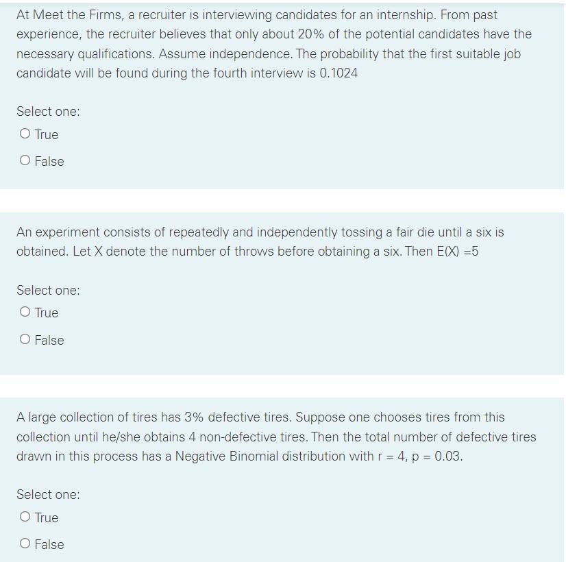 Solved At Meet the Firms, a recruiter is interviewing | Chegg.com