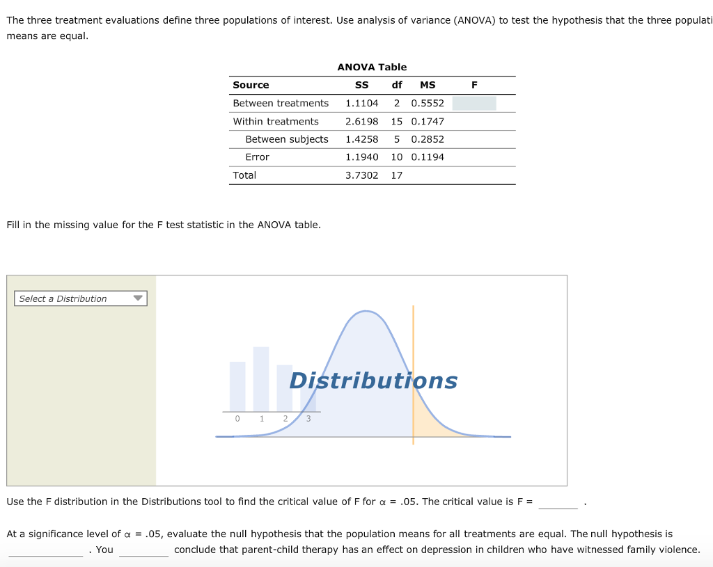 4. Measuring effect size for the repeated-measures | Chegg.com