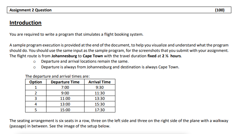 You are required to write a program that simulates a | Chegg.com