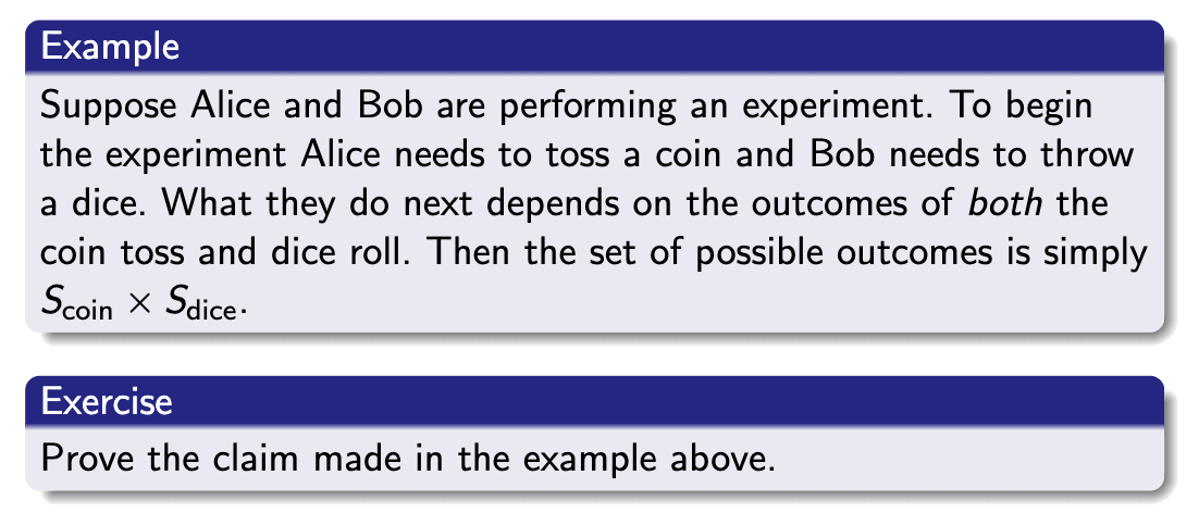 Solved Example Suppose Alice and Bob are performing an | Chegg.com