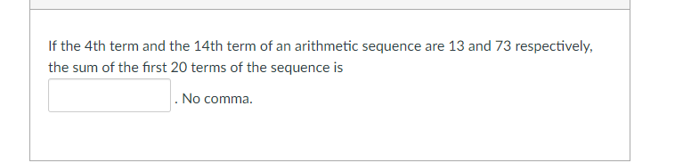 Solved If the 4th term and the 14th term of an arithmetic | Chegg.com
