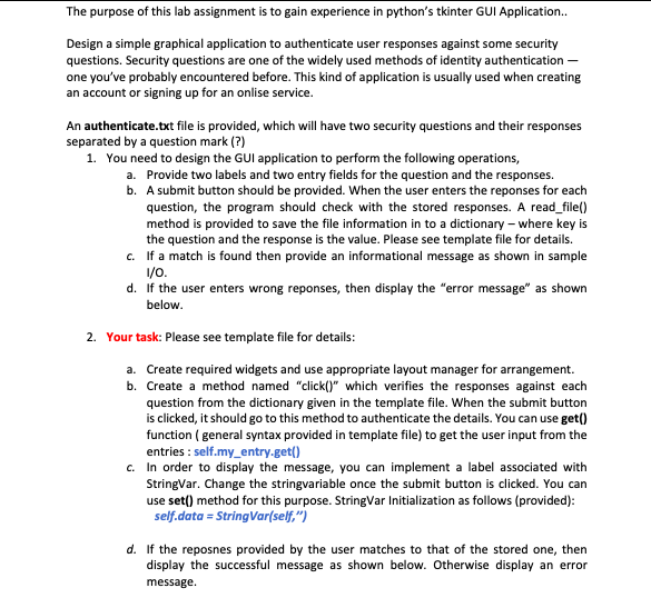 Solved The purpose of this lab assignment is to gain | Chegg.com