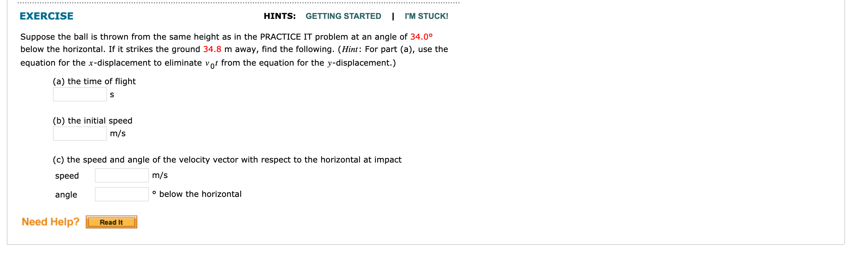 Solved EXERCISE HINTS: GETTING STARTED | I'M STUCK! Suppose | Chegg.com