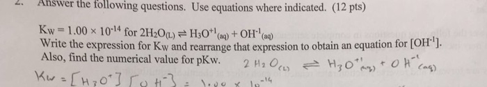 Solved Answer the following questions. Use equations where | Chegg.com
