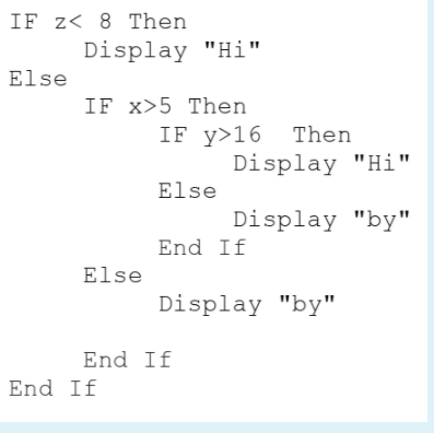 Solved Consider the pseudo-code IF (y>16 AND 2 5 | Chegg.com