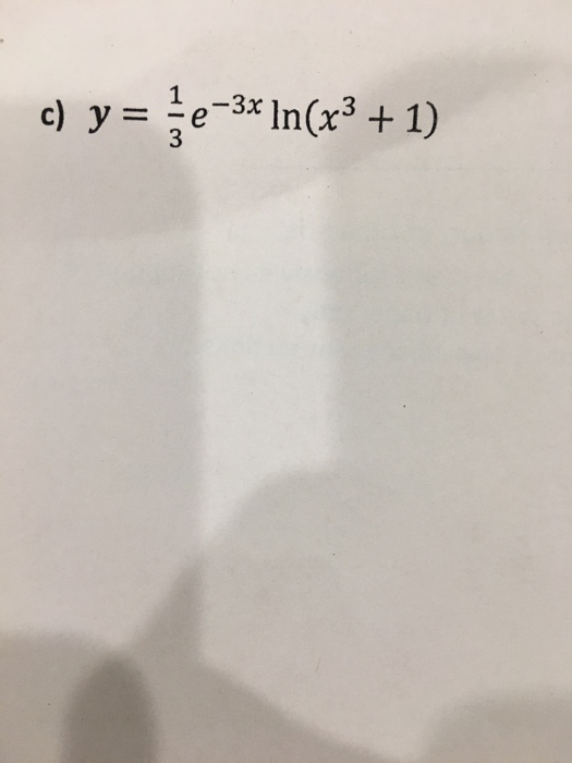 Solved 1. Find the derivative. a)f(x) = x3(3x + 2)4 3 x3 +1 | Chegg.com