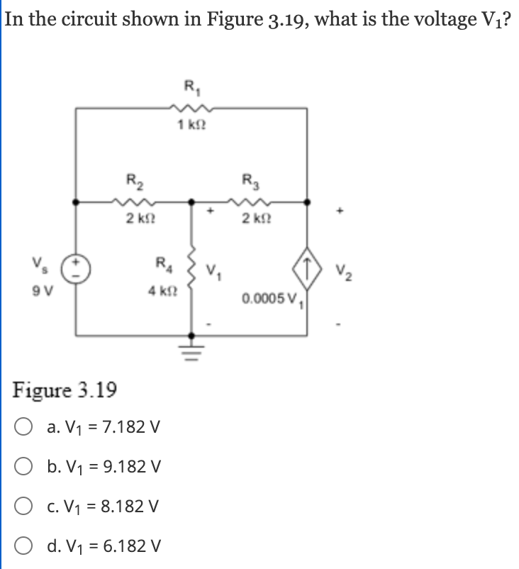 Solved In the circuit shown in Figure 3.16, what is the | Chegg.com