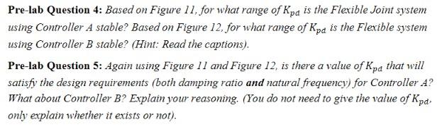 Pre-lab Question 4: Based on Figure 11, for what | Chegg.com