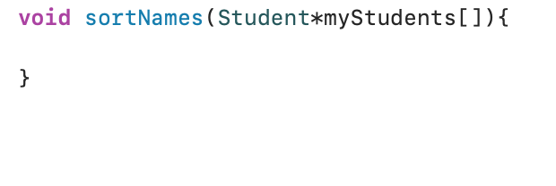 Solved void swap(Student **a, Student **b) { Student **c=a; | Chegg.com