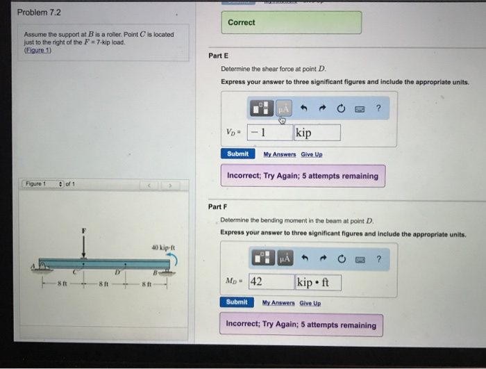 Solved Assume the support at B is a roller. Point C is | Chegg.com Solved Assume the support at B is a roller. Point C is | Chegg.com