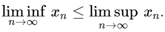 Solved lim inf xn n-> | Chegg.com