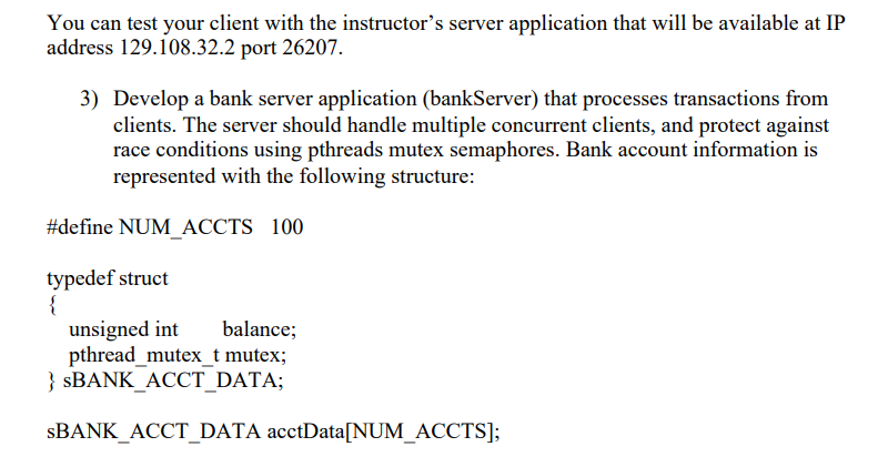 Solved BANKING.H /* Bank Transaction Types */ #define | Chegg.com
