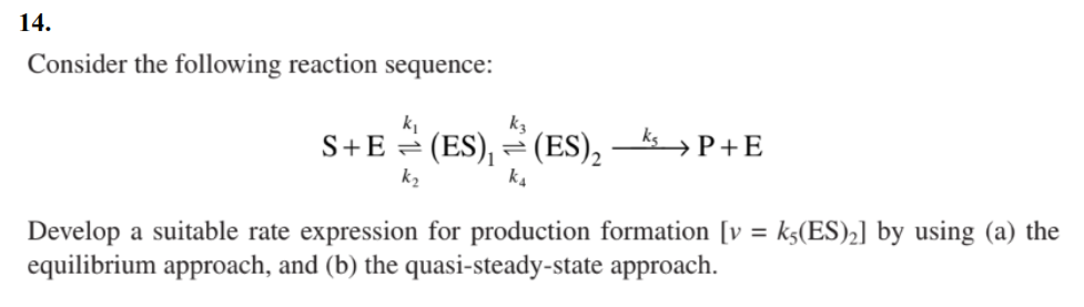 Solved 14. Consider the following reaction sequence: | Chegg.com