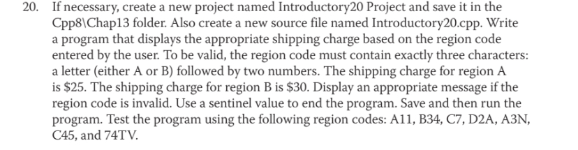 Solved 20. If necessary, create a new project named | Chegg.com