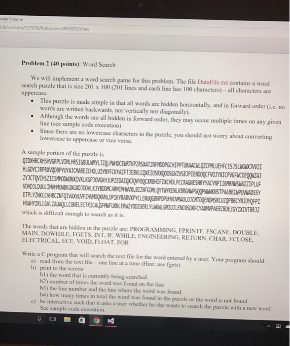 Solved In C programming please and same output please put | Chegg.com