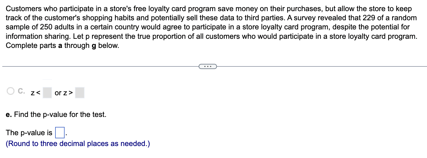 Solved (Type integers or decimals. Do not round.) c. Compute | Chegg.com