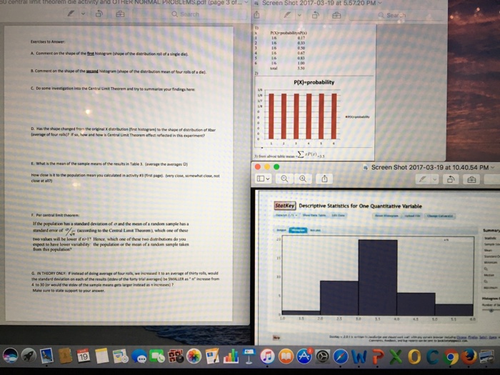 Statistics and probability Archive | March 20 2017 | Chegg.com