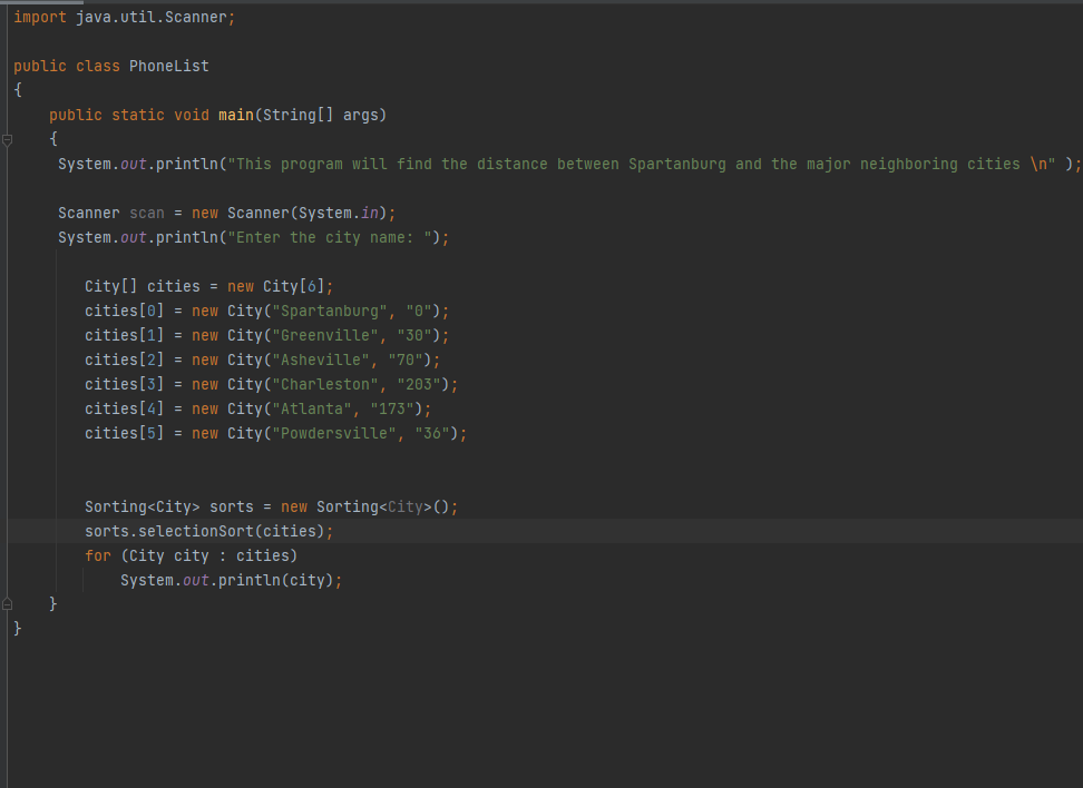 Solved Struggling a bit here with Java. I need my program to | Chegg.com