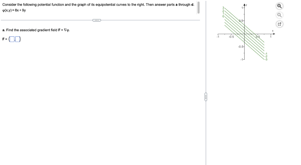 Solved Consider the following potential function and the | Chegg.com