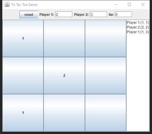 Solved The Tic Tac Toe game is a 2-players board game, which | Chegg.com