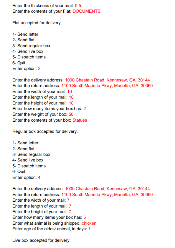 Solved Introduction: Everyday, the United States Postal | Chegg.com
