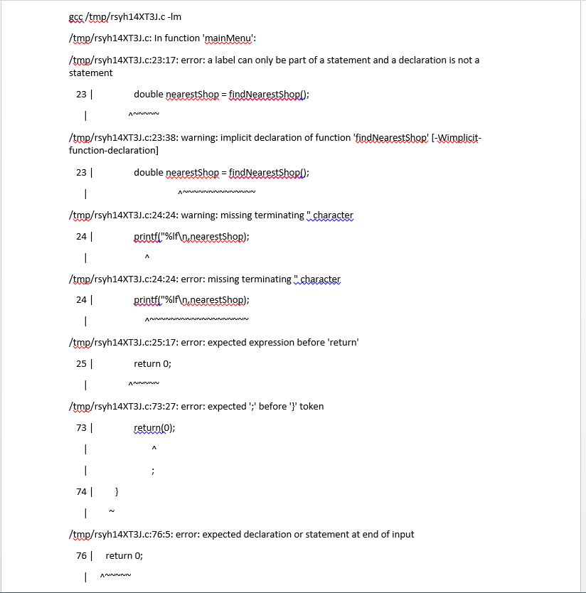 Solved note : What the problem here in the code ,( I need | Chegg.com