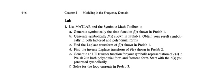 Solved Experiment 22 Objectives To Learn To Use Matlab And 5665