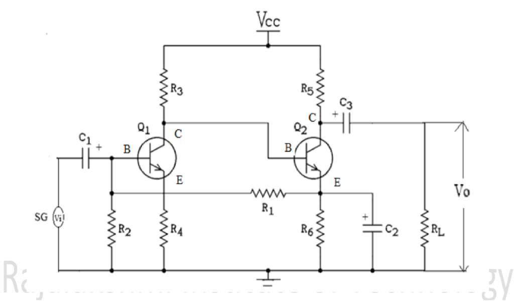 Multistage transistor amplifiers (Cascade) What | Chegg.com