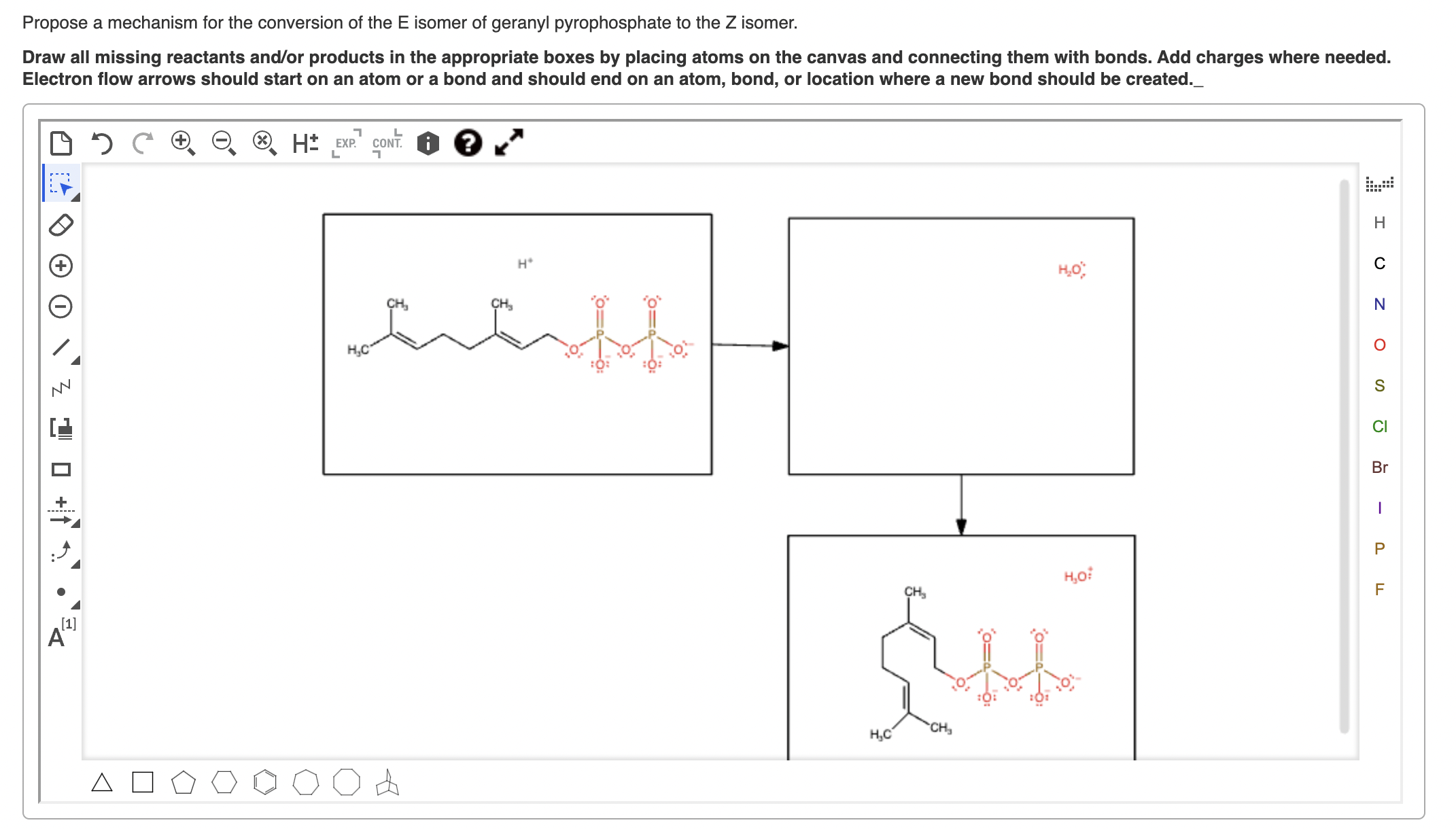 Solved Propose a mechanism for the conversion of the E | Chegg.com
