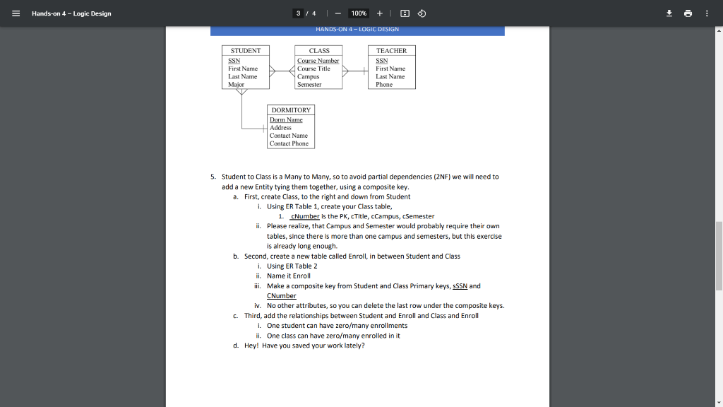 Solved Hands-on 4 - Logic Design 4 1/4 | - 100% + 10 | Chegg.com