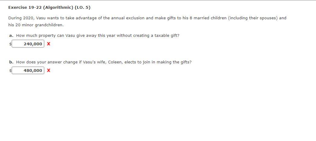 Solved During 2020, Vasu wants to take advantage of the | Chegg.com